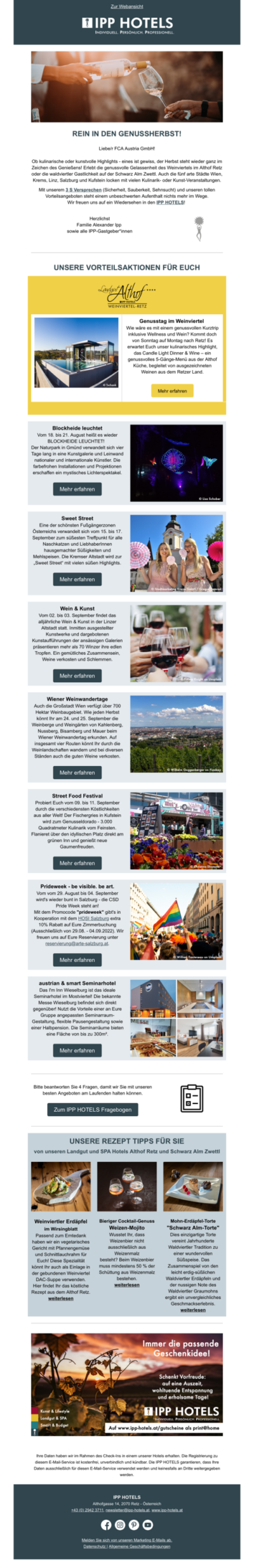 Genuss garantiert | Enjoyment Guaranteed