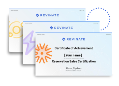 Education at Revinate | Online, onsite customer trainings