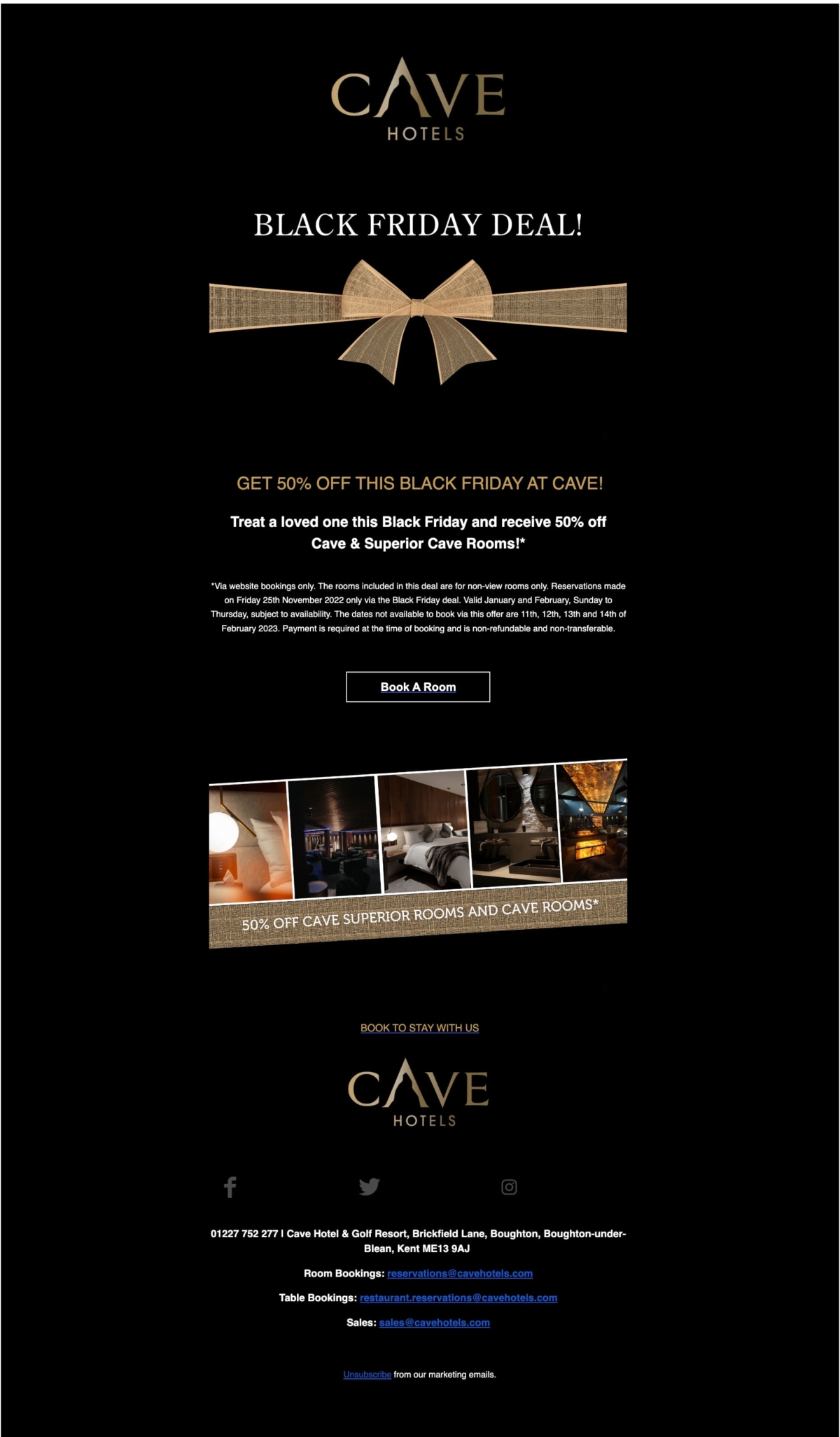 Hotel holiday email campaigns: ideas and examples for 2026